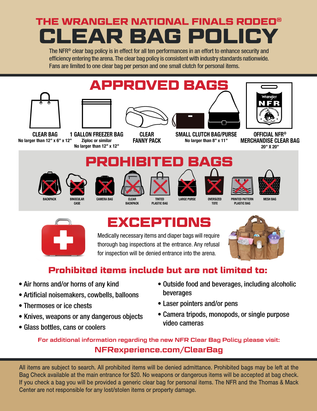 Ticket FAQs | The Official NFR Experience